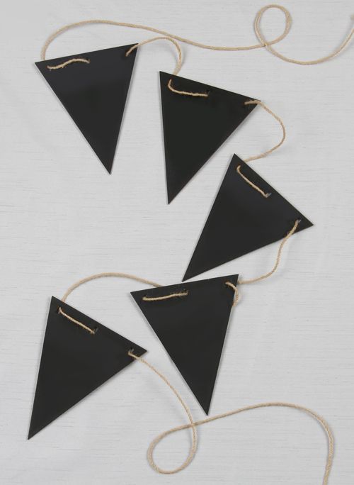Chalkboard Banner Pennants | My Wedding Favors