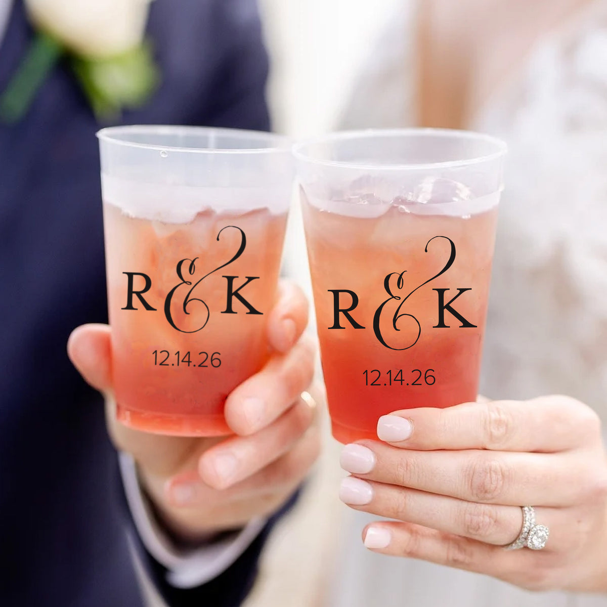 Personalized Shatterproof Cups – My Wedding Favors