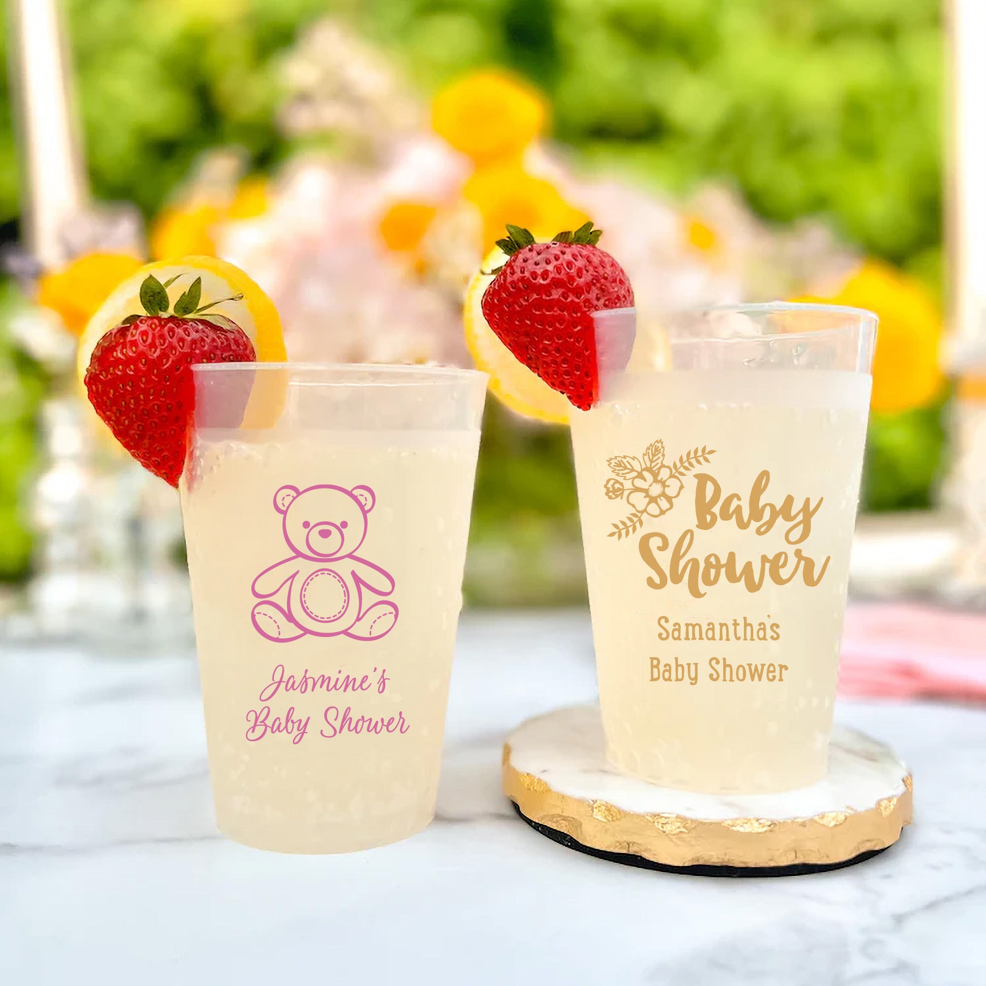 Personalized Shatterproof Cups – My Wedding Favors